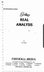 Real Analysis – Math Grammar